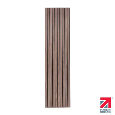 Naturewall SlatWall Grand Walnut - 300cm x 60cm