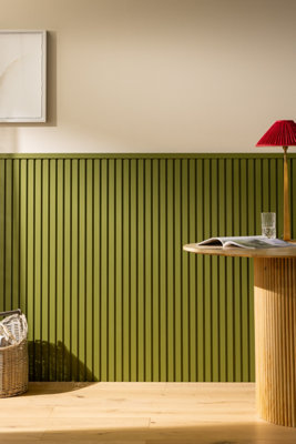 Naturewall SlatWall MDF Panel - Unprimed - 1.2m