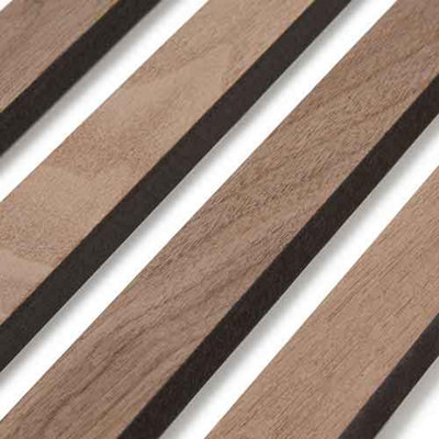 Naturewall SlatWall Waterproof Individual Slat Walnut 2400mm x 27mm