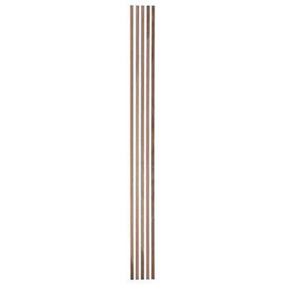 Naturewall SlatWall Waterproof Individual Slat Walnut 2400mm x 27mm