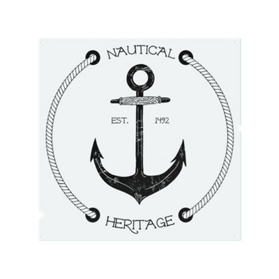 Nautical Anchor Splash Back designer style