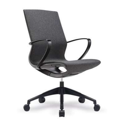 Nautilus Designs Medium Back Executive Chair with Integrated Height ...