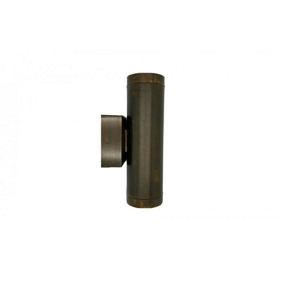 Navigator 09081 Outdoor IP64 2 Light Up Down Wall Light in an Antique ...