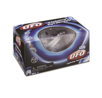 Navir - UFO Lighting Gyroscope - Blue