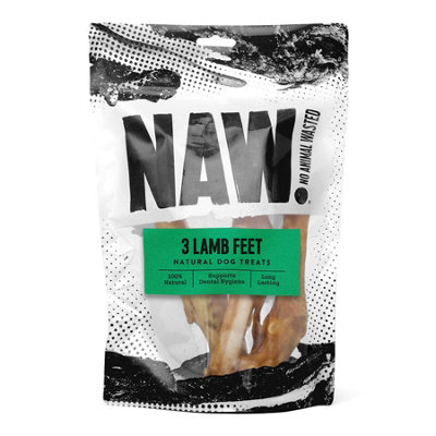 Buy NAW Dog Treat Lamb Feet 3 Pack at B&Q