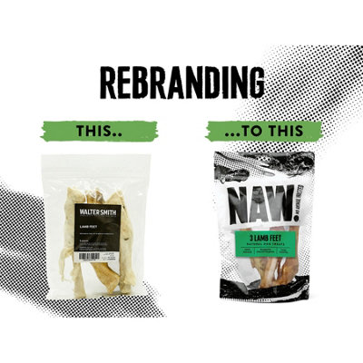 Buy NAW Dog Treat Lamb Feet 3 Pack at B&Q