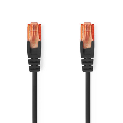 Nedis 0.5m 50cm CAT6 Pro Ethernet Network Cable U/UTP RJ45 Male to RJ45 ...