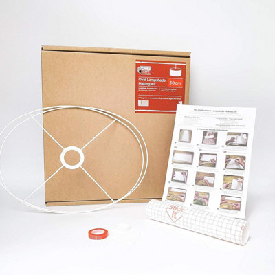 Needcraft 30cm Oval Lampshade Making Kit