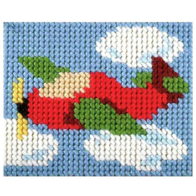 NEEDLEPOINT KIT: MY FIRST EMBROIDERY: IN THE CLOUDS