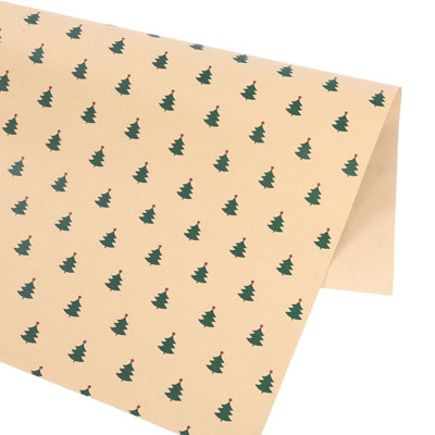 Neel Blue Gift Wrapping Paper, 9 Sheets, 3 Different Xmas Theme Designs ...