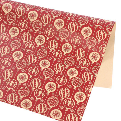 Neel Blue Gift Wrapping Paper, 9 Sheets, 3 Different Xmas Theme Designs ...