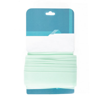 Neel Blue Grosgrain Ribbon, Mint - 25mm x 10 Metres