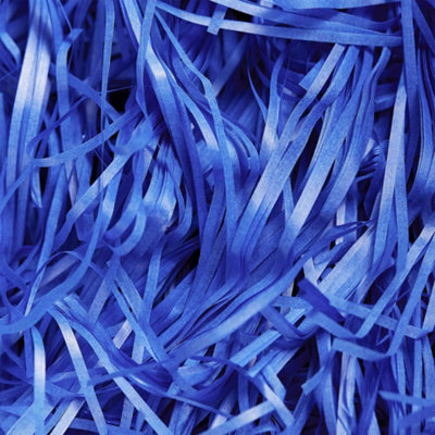Neel Blue Royal Blue Shredded Paper, 200g Soft Cushioning Tissue Paper