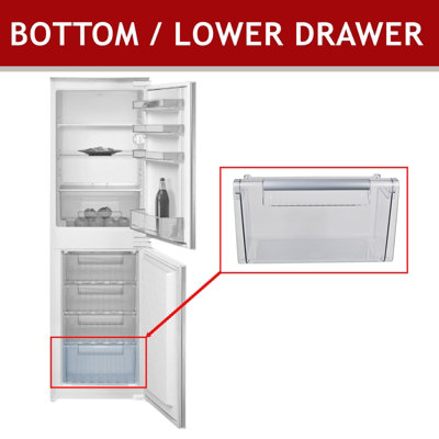 Neff Fridge Freezer Bottom Freezer Drawer Lower Frozen Food Container Clear