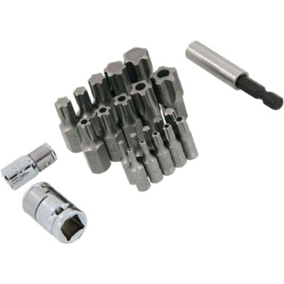 Neilsen 23pc Star Plus Tamperproof Screwdriver Security Power Hex Torx ...