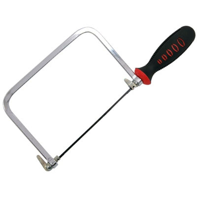 Neilsen 6" Coping / Fret Saw Soft Grip Handle Steel Metal Frame With 5 ...