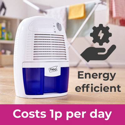 Neo 500ml Mini Dehumidifier Portable for Damp Mould Condensation ...
