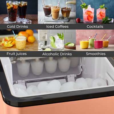 Neo Copper 1.7L Electric Ice Cube Maker Machine