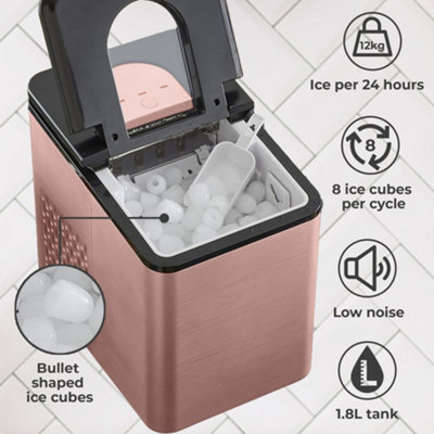 Neo Copper 1.7L Electric Ice Cube Maker Machine