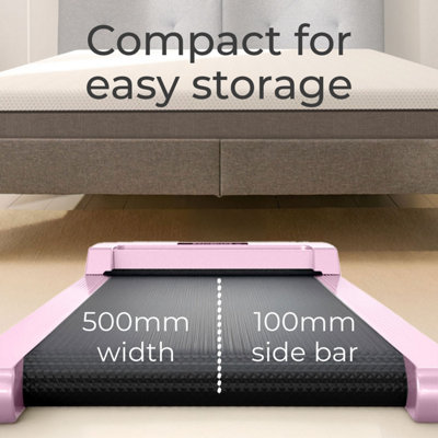 Neo Pink Portable Walking Pad Treadmill