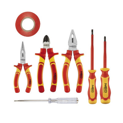 Neo Tools 1000 V tool set 7 pieces.