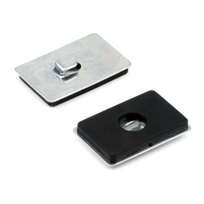 Neodymium Magnetic Pad with Hook for Fixing Rooftop Signs To Vehicles ...