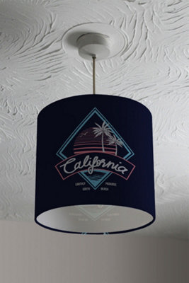 Neon California (Ceiling & Lamp Shade) / 25cm x 22cm / Ceiling Shade