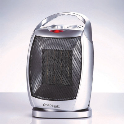 Neostar 1500W Mains Powered Oscillating Ceramic Heater with Carry ...