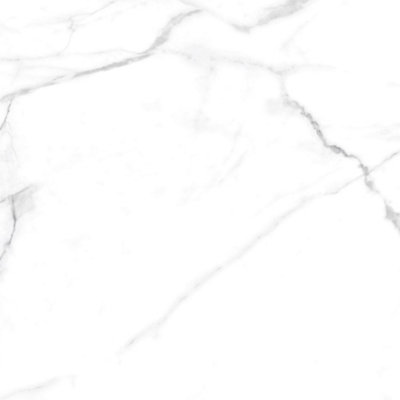 Neptune Marble White Polished Porcelain Tile 60 x 60cm