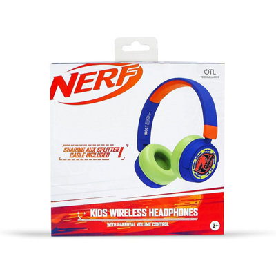 Nerf Kids Wireless Bluetooth Headphones | DIY at B&Q