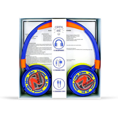 Nerf Kids Wireless Bluetooth Headphones