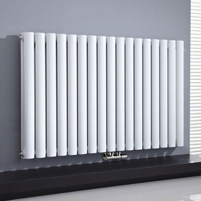 Nes Home 1020 x 600 mm Side Connection Horizontal Designer Radiator ...