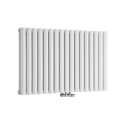 Nes Home 1020 x 600 mm Side Connection Horizontal Designer Radiator ...