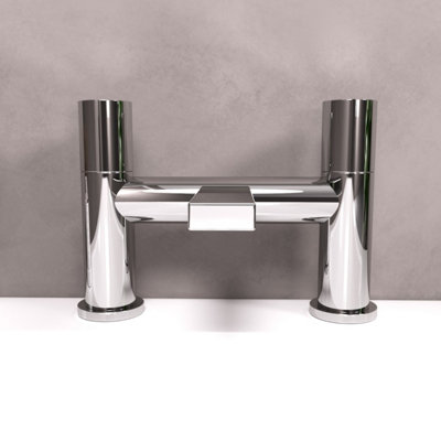 Nes Home Arte Handleless Futuristic Polished Chrome Bath Filler Tap ...