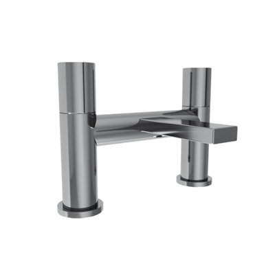 Nes Home Arte Handleless Futuristic Polished Chrome Bath Filler Tap ...