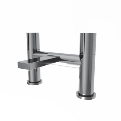 Nes Home Arte Handleless Futuristic Polished Chrome Bath Filler Tap ...