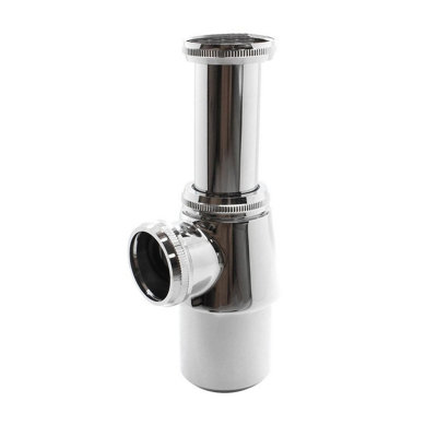 Nes Home Basin Sink Bottle Trap Waste and Plug, Chain, Slotted Drain ...