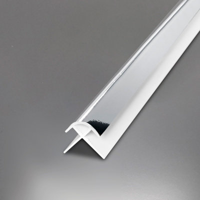 Nes Home Bathroom External Corner Chrome 10mm Trims For Shower Wall ...