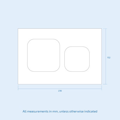 Nes Home Black Rimless Square Toilet, Cistern Frame & Square Button ...