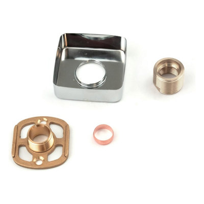 Nes Home Easy Fast Fit Fixing kit for Exposed Thermostatic Shower Mixer ...