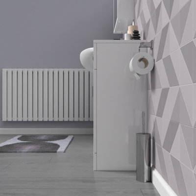 Nes Home Freestanding 1150mm White Vanity Unit With Basin & WC Unit