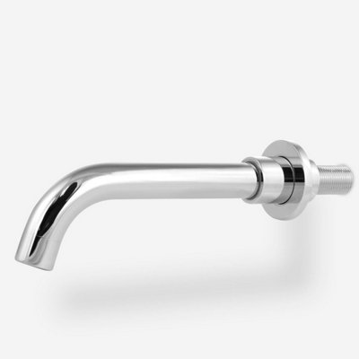 Nes Home Gio Basin Sink Mixer Tap Wall Mounted & Concealed Valve Hot ...