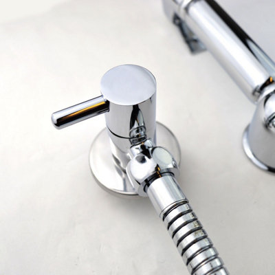 Nes Home Handheld Bidet Spray Kit Chrome