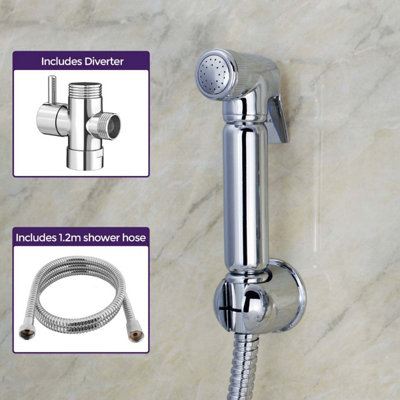 Nes Home Handheld Douche Bidet Toilet Jet Spray Hygienic Shower and ...