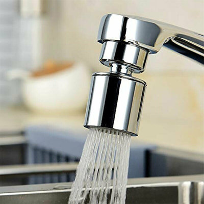 Nes Home Kitchen Tap Aerator 360 Faucet Rotate Swivel End Diffuser Male ...