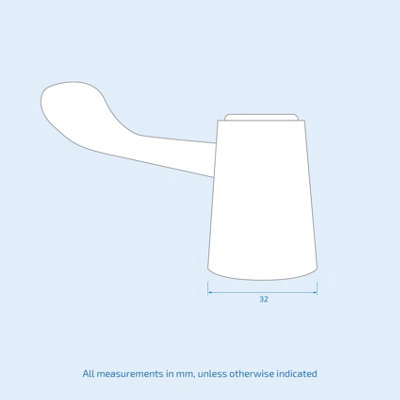 Nes Home Lever Basin Tap Reviver Kit 1/2" Replacement Handles