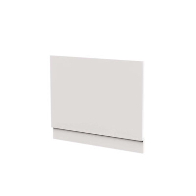 Nes Home Modern 1700mm White High Gloss Bath Tub PVC Front & End Panel ...