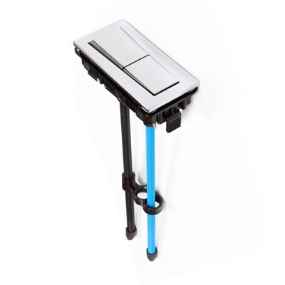 Nes Home Modern Dual Flush Toilet Cistern Push DIY Replacement Button ...