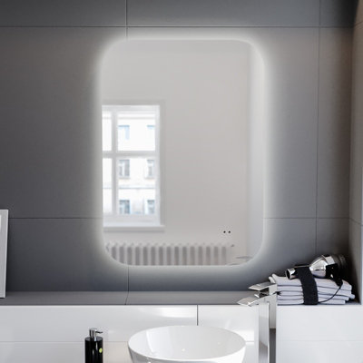 Nes Home Motion Sensor Bathroom LED Mirror Shaver Socket Demister 500 x ...