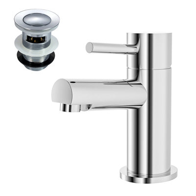 Nes Home Murphy Mono Basin Mixer Tap & Waste Chrome